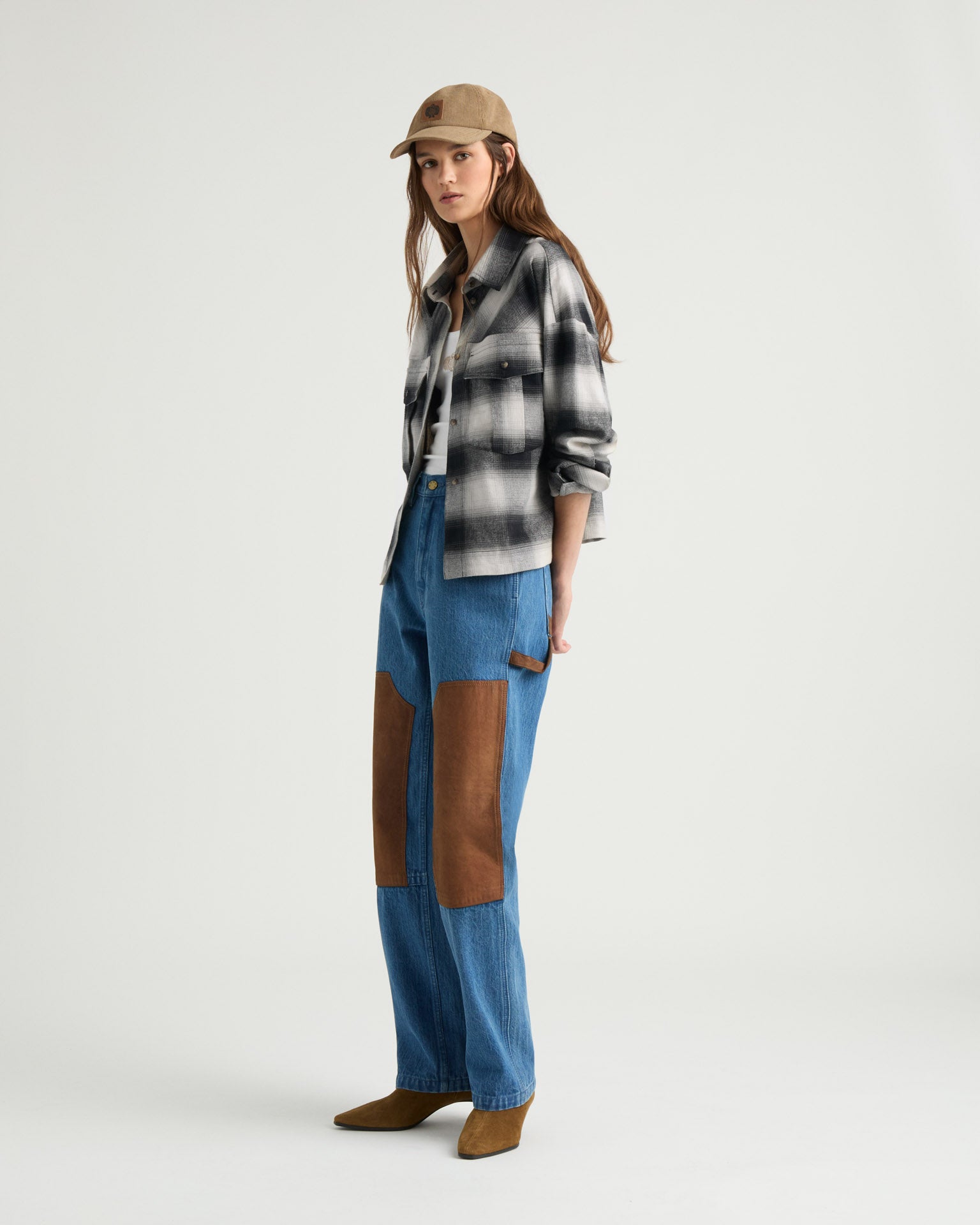 Chemise à carreaux Chicoute pour femme | Kanuk